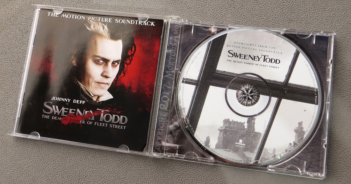 My Tim Burton Collection: Sweeney Todd soundtrack