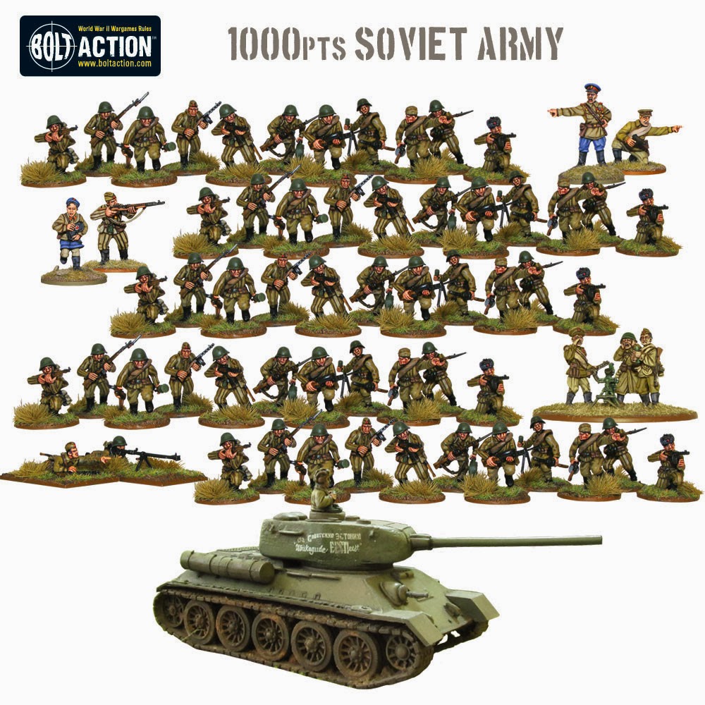 Bolt Action: 1,000PT Soviet Union 'Starter Army' ~ The Old West Chronicle
