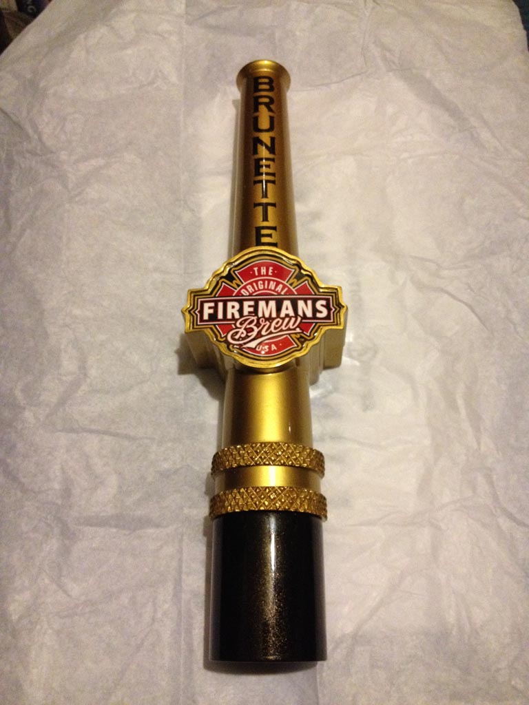 tap Handle #259: Fireman's Brew - Brunette