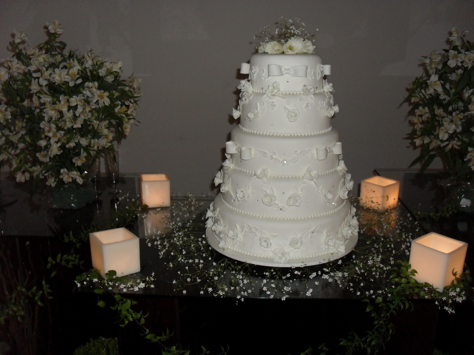 Design e Decoração: Arranjos florais do casamento da Paulinha