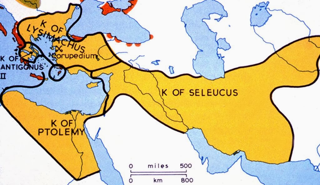 OS SELÊUCIDAS: SELEUCO I NICÁTOR (312 – 281 a.C.) - PARTE VIII