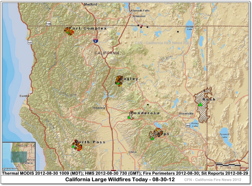 CFN - CALIFORNIA FIRE NEWS - CAL FIRE NEWS : Quick Look California ...