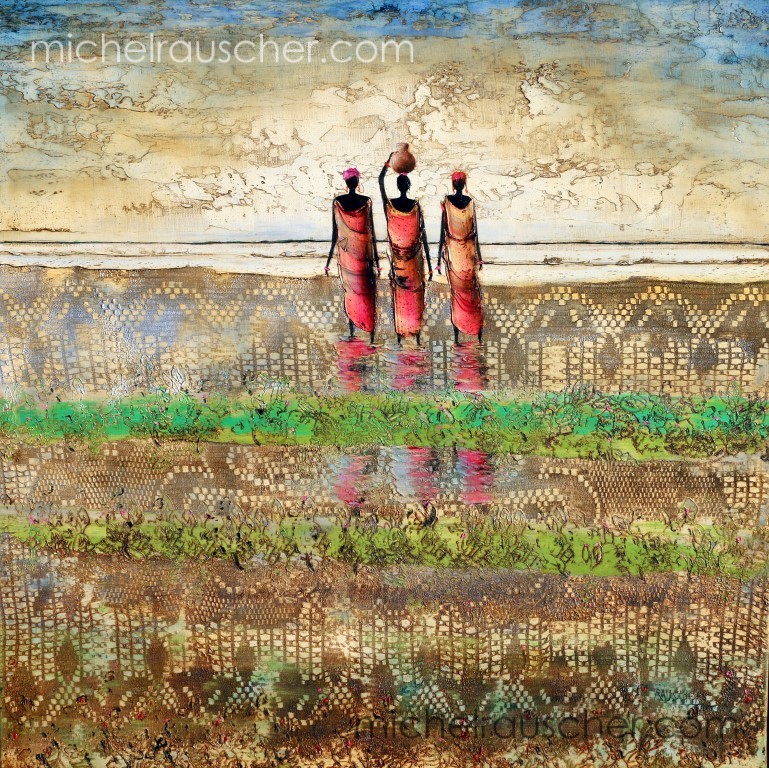 Michel Rauscher, 1957 | Abstract Figurative painter | Tutt'Art ...