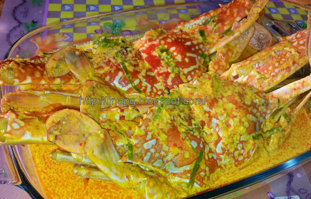 Ketam Masak Lemak Daun Kunyit Dan Tempahan Kek Buah Kukus - TERATAK ...