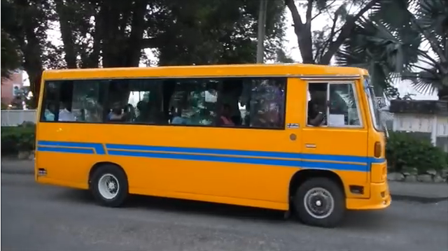 Mini Bus system connecting Anse-a-Galets to Pointe-a-Raquettes