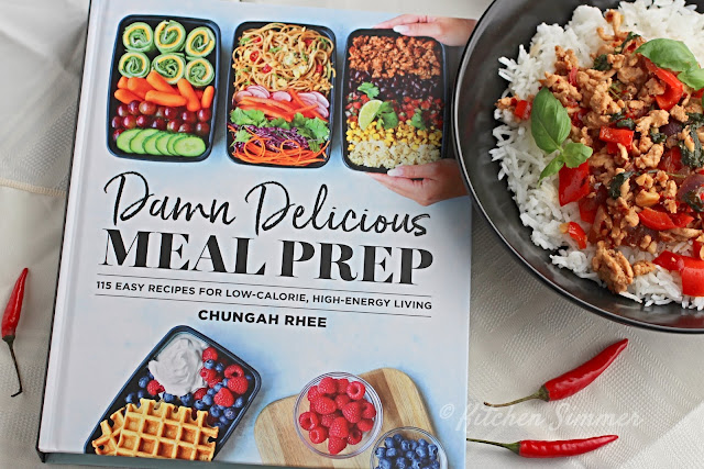 Kitchen Simmer: Damn Delicious Meal Prep by Chungah Rhee Cookbook Review