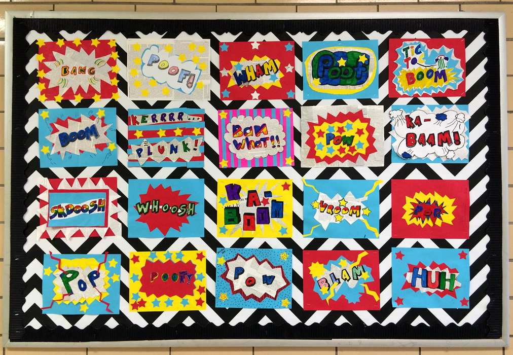 Little Cleveland Artists: Onomatopoeia