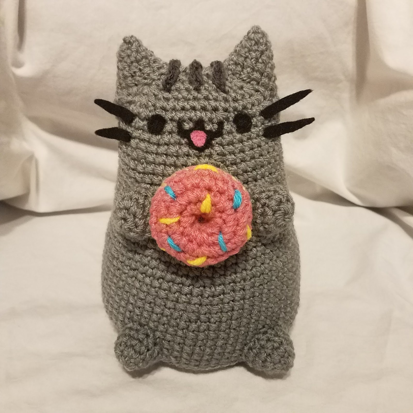 Pusheen the Cat - 1Up Crochet