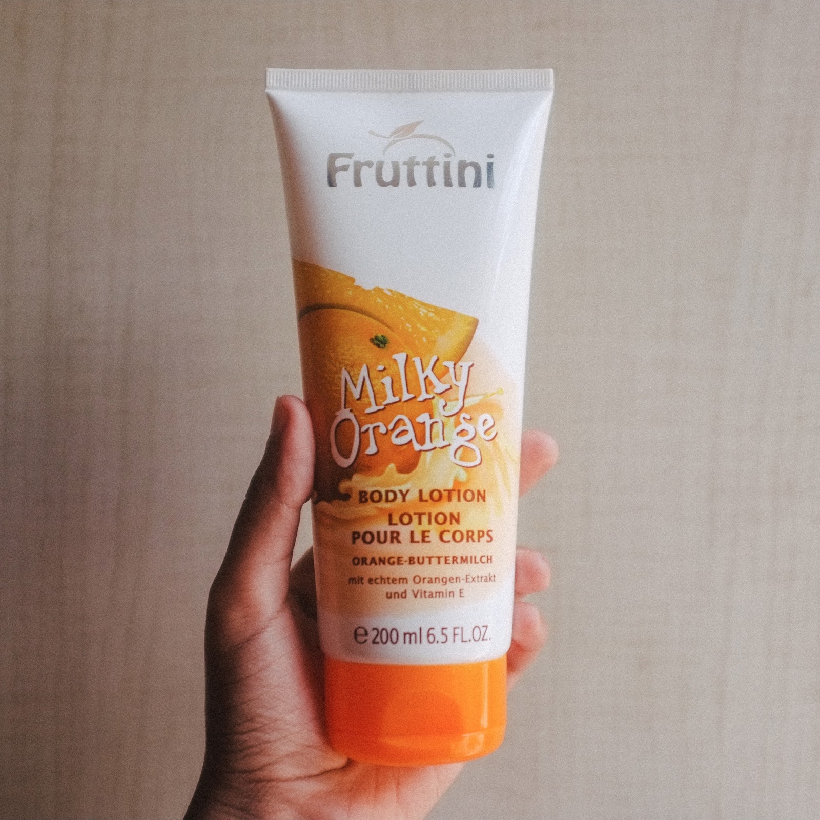 Fruttini Milky Orange Body Lotion REVIEW • Magali Vaz | Fashion ...