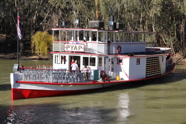 Judy & Brian Tour Oz: Swan Hill Vic, Pioneer Settlement, PV Pyap