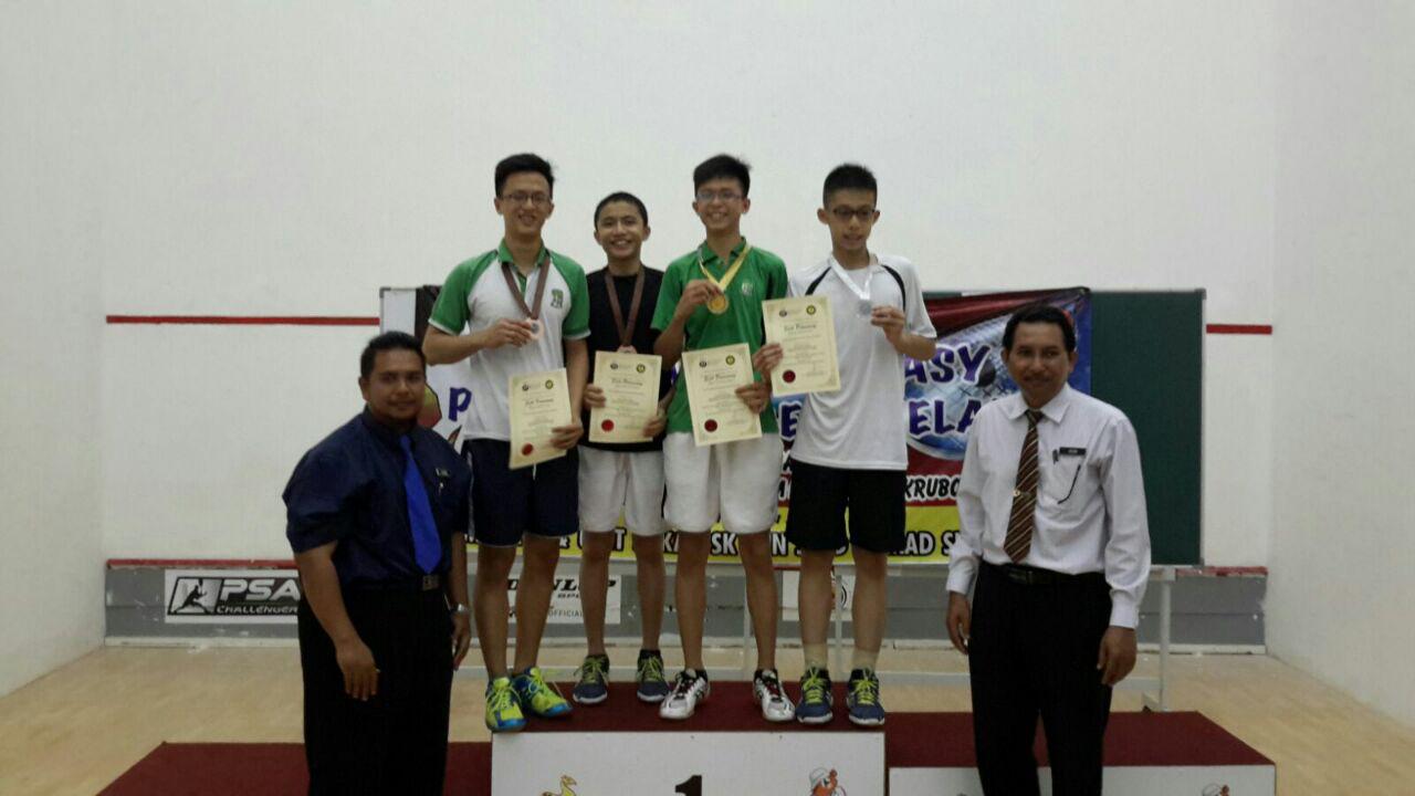 St David's High School Melaka: Kejohanan Skuasy MSSM Melaka 2016