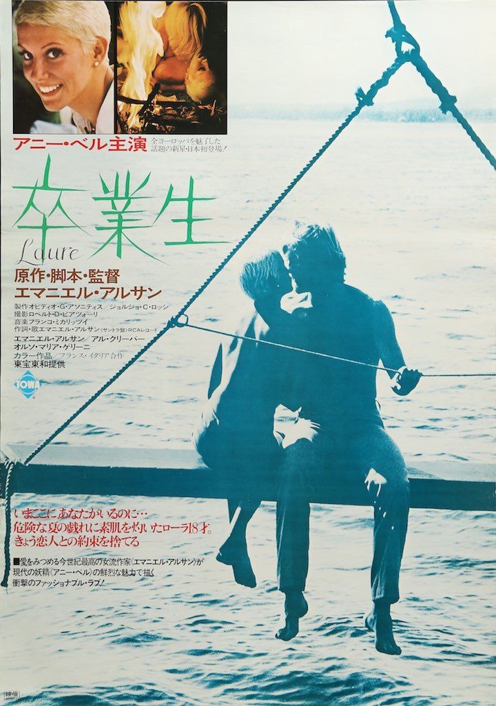 Chez Roubi's (Annie Belle Fan Blog): Laure (1976) - Affiche (Japon)