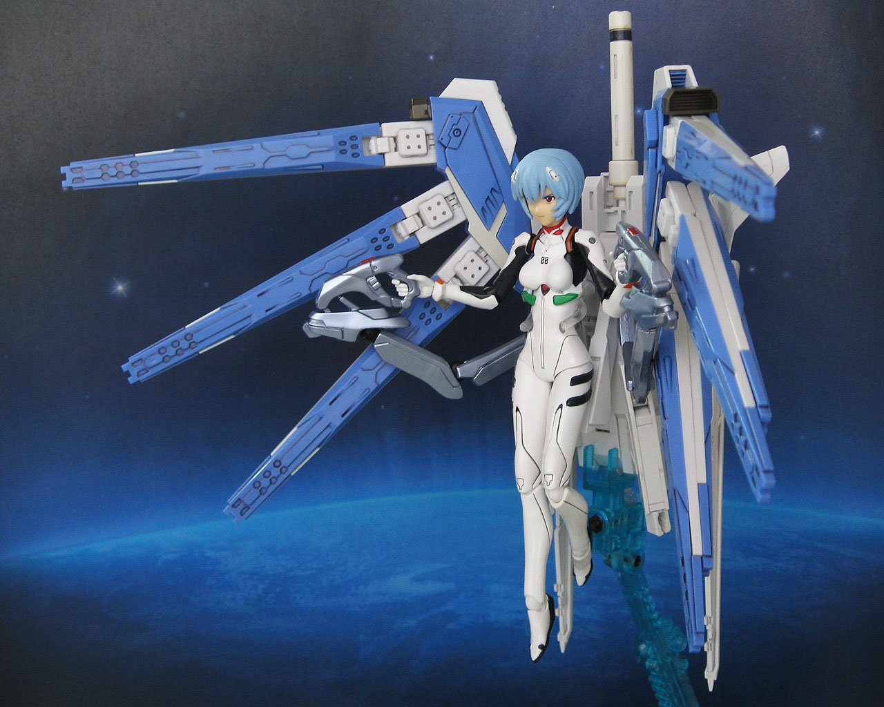 world of klaymore: figma Ayanami Rei