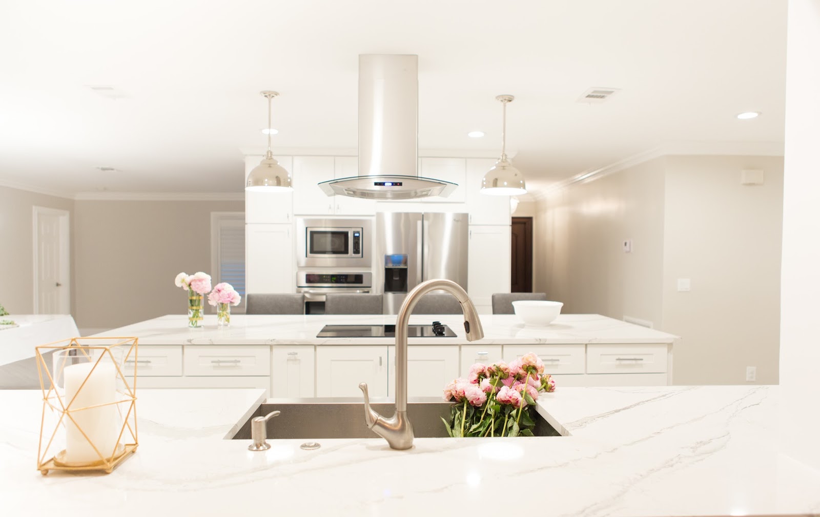 White Kitchen Ideas | Celebration Stylist | Popular Party Planning Blog