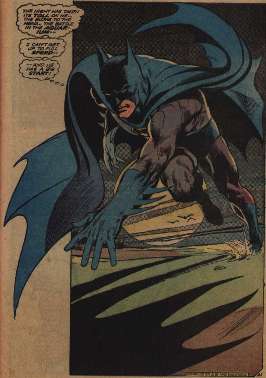 Diversions of the Groovy Kind: Making a Splash: Neal Adams' Batman