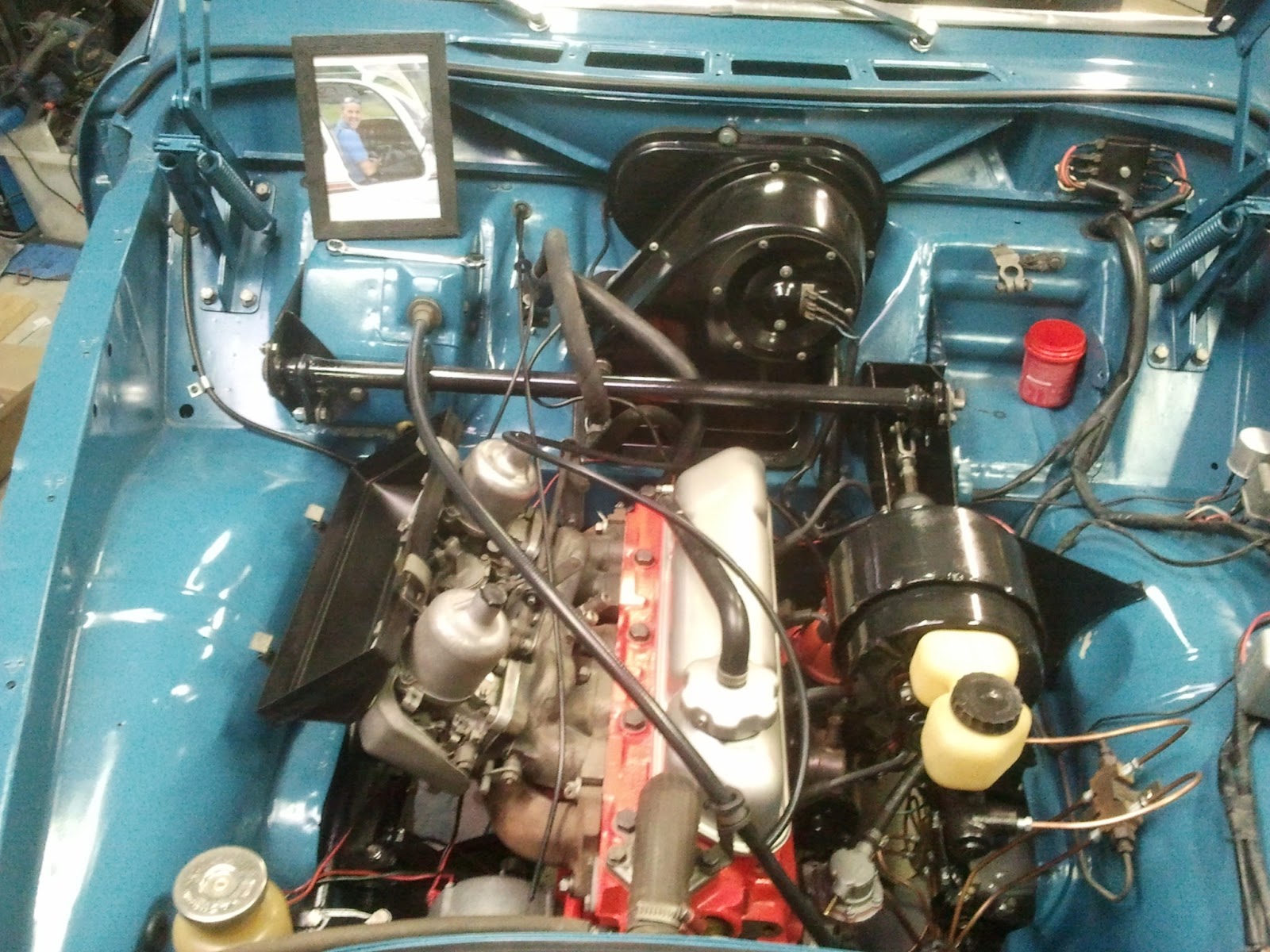 Restoration Volvo 122S 1969: Starting the B20B engine