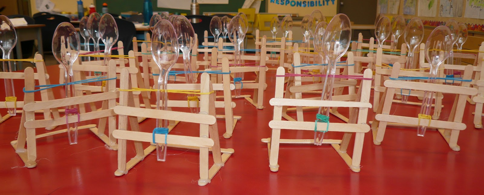 Our Classroom Page: Our Completed Catapults!