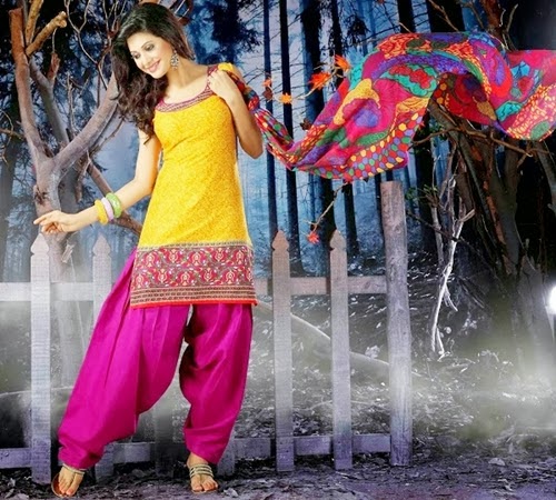 Punjabi Patiala Dresses 2014-2015 | Punjabi Girls Patiala Salwar Kameez ...