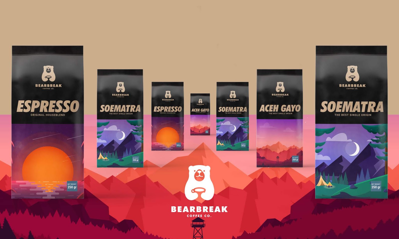 BearBreak Coffee Co. – Packaging Of The World