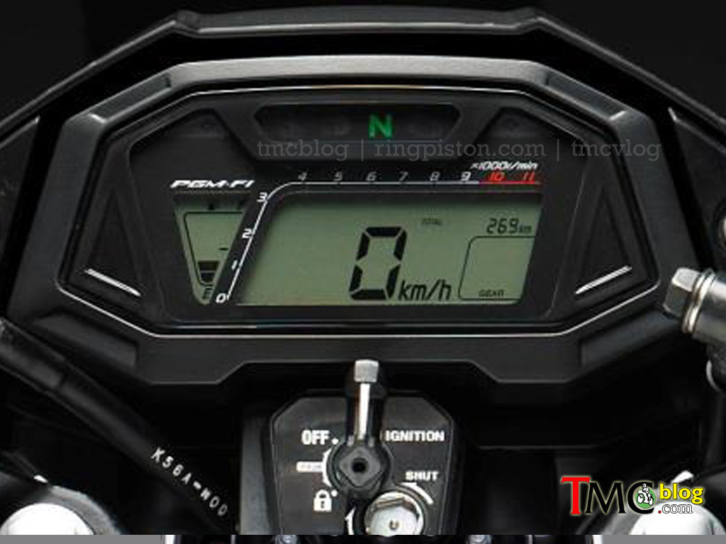 Speedometer Honda Sonic 150R Full Digital, Redline 9500 RPM - Mantap ...