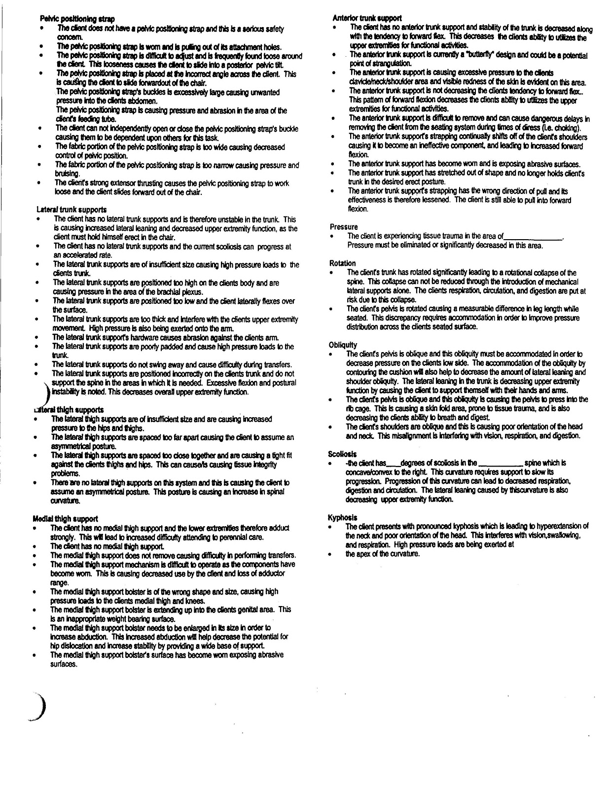 Utah Assistive Technology Program: Problems with existing mobility ...