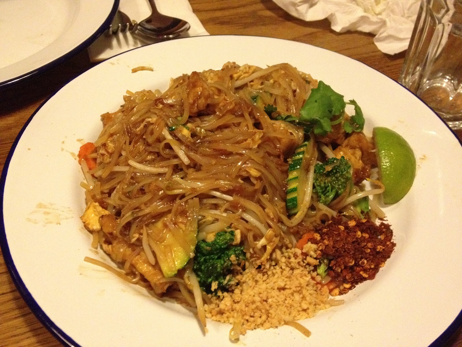 Adventures of a Global Foodaholic: Rosa's Thai Cafe, Spitalfields, London
