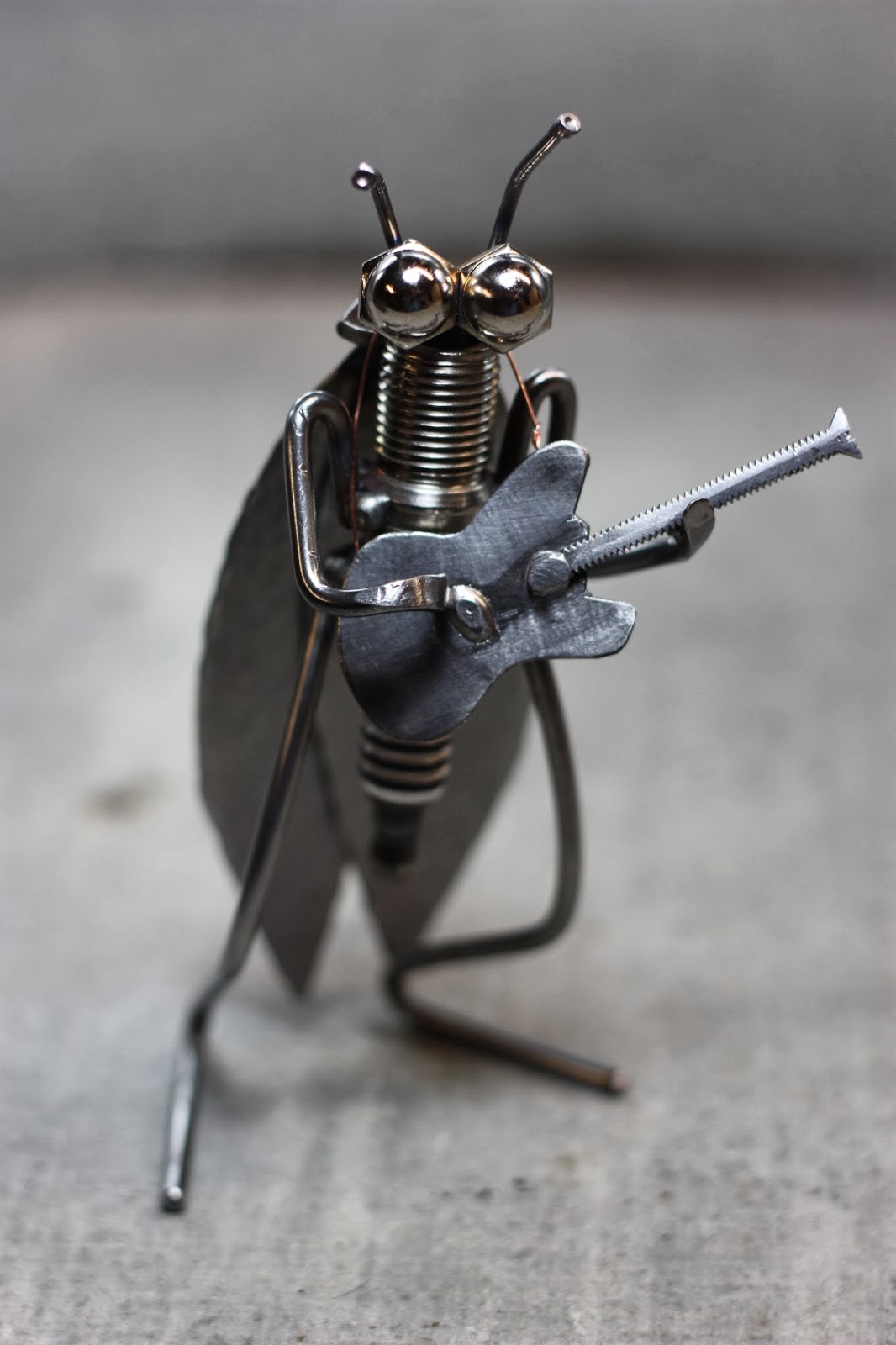 Bad Hammer Metalworks: Custom Order Guitar bug