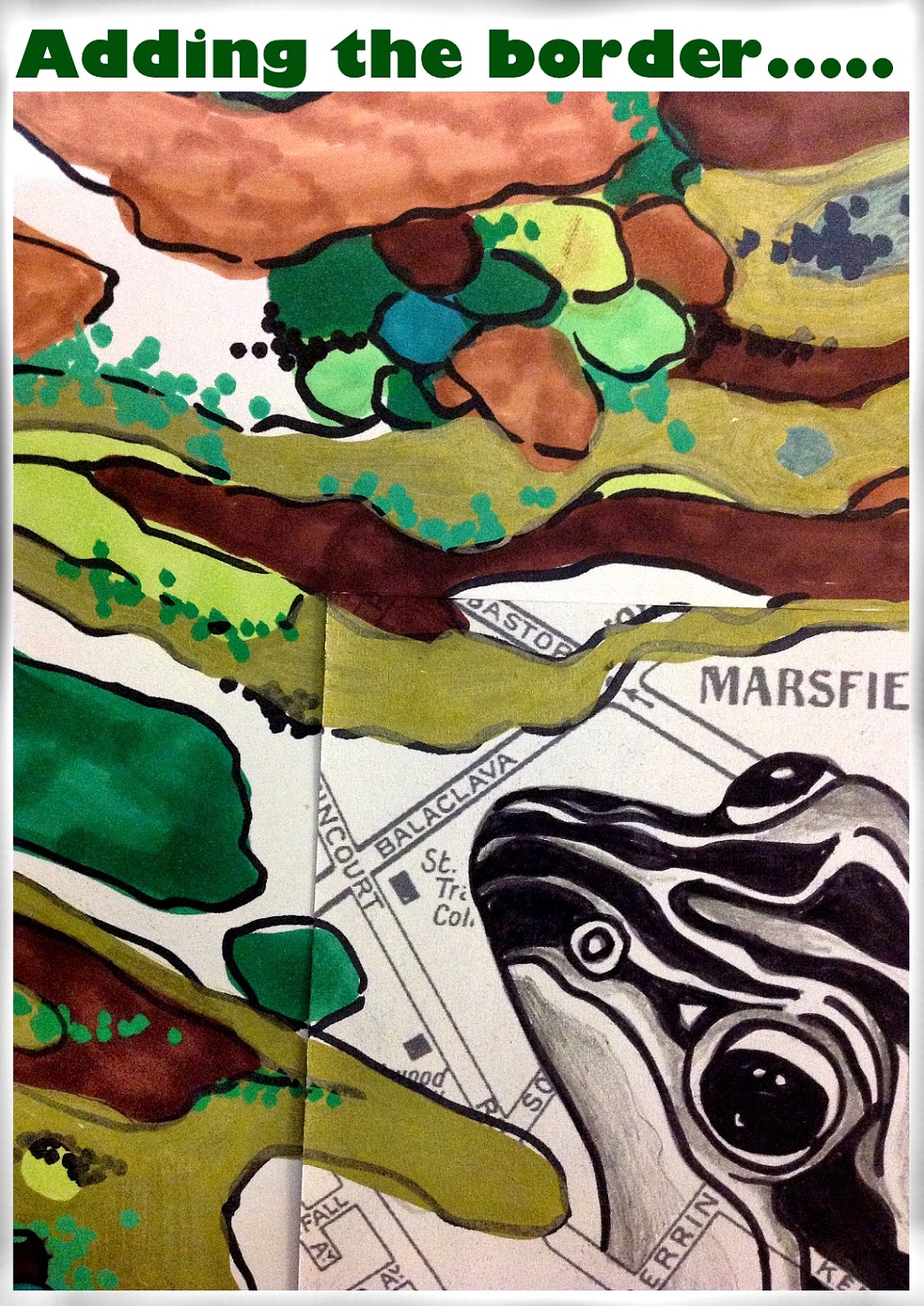 LIVING TOGETHER - Cartography Drawing for Primary and High School Students