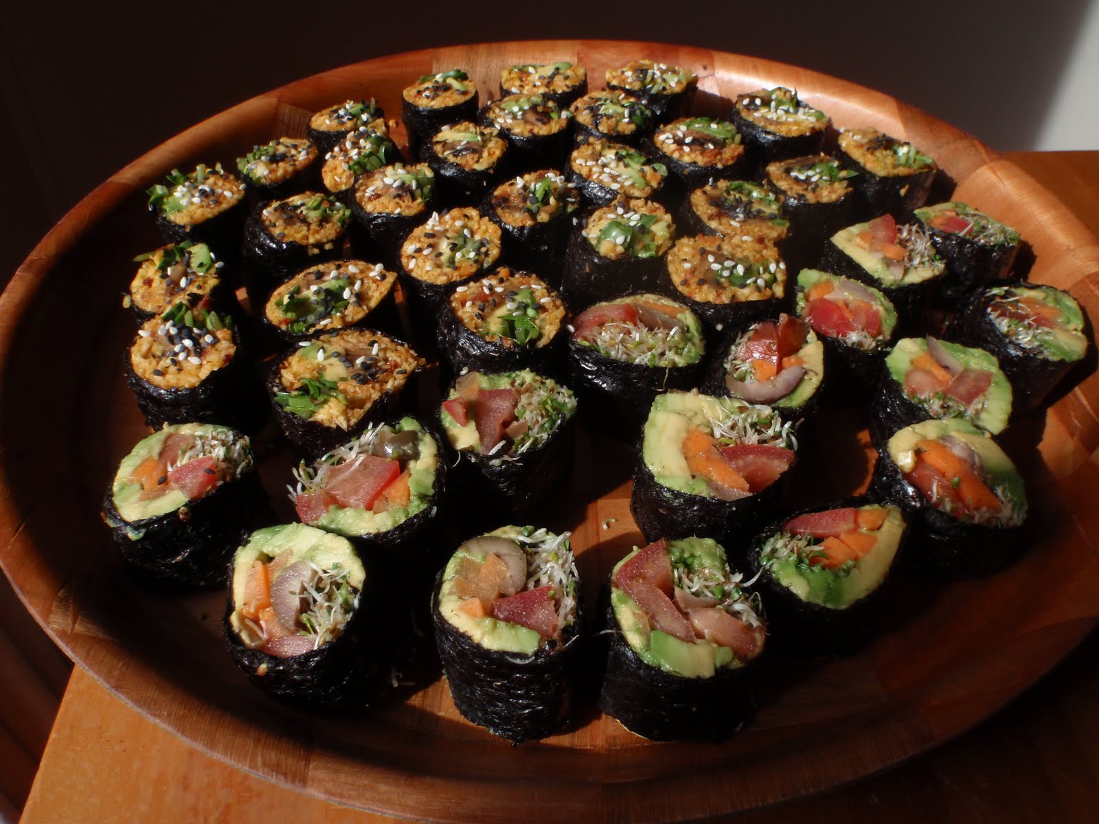 Raw Harmony: Raw sushi recipe