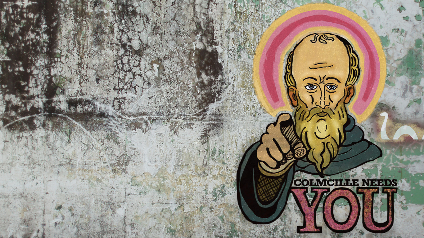 Blue Eyed Ennis: Feast Day of St Colmcille/ St Columba 9th June 2013