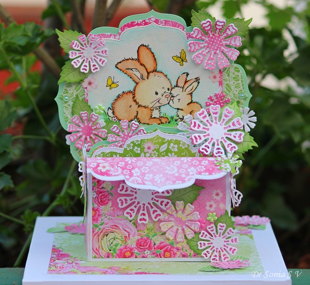Ideas Diy Projects: Pop Up Box Card and Crafty Tips #crafts # ...