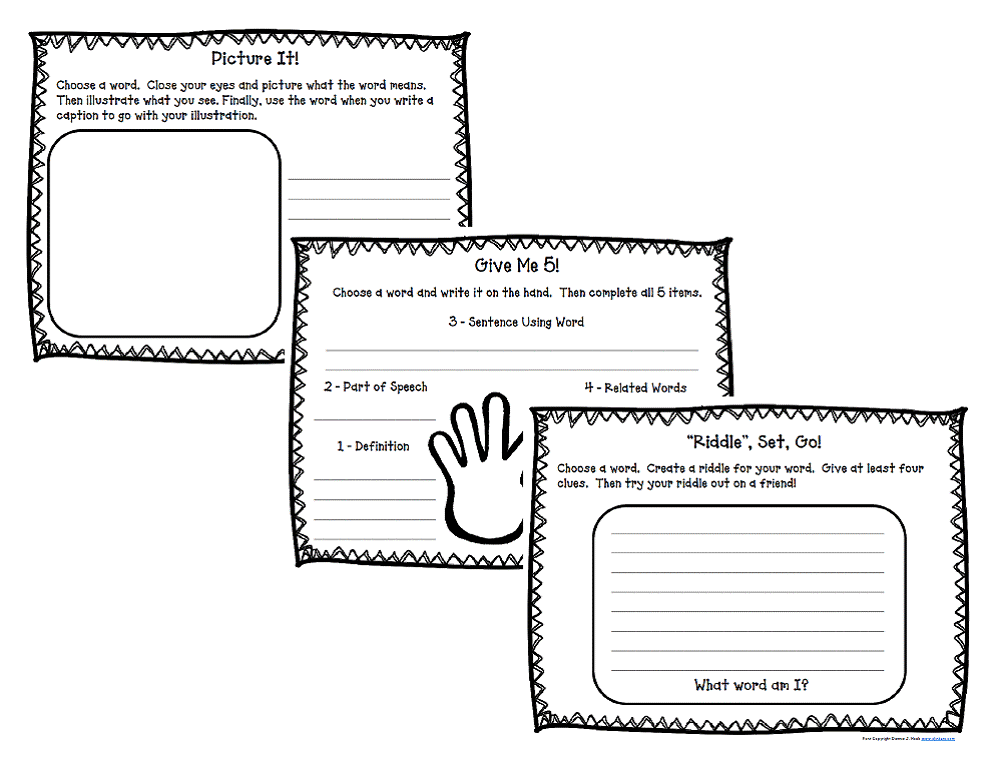 Hoots N' Hollers: Roll It! Vocabulary Word Work