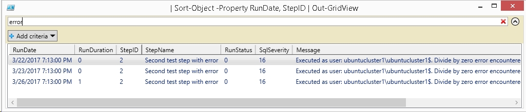 Use Powershell To Get The Sql Server Error Log Scripting Blog