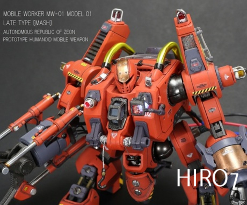 Custom Build: HG 1/144 Mobile Worker Late Type [Mash] 'Heavy Equipment'