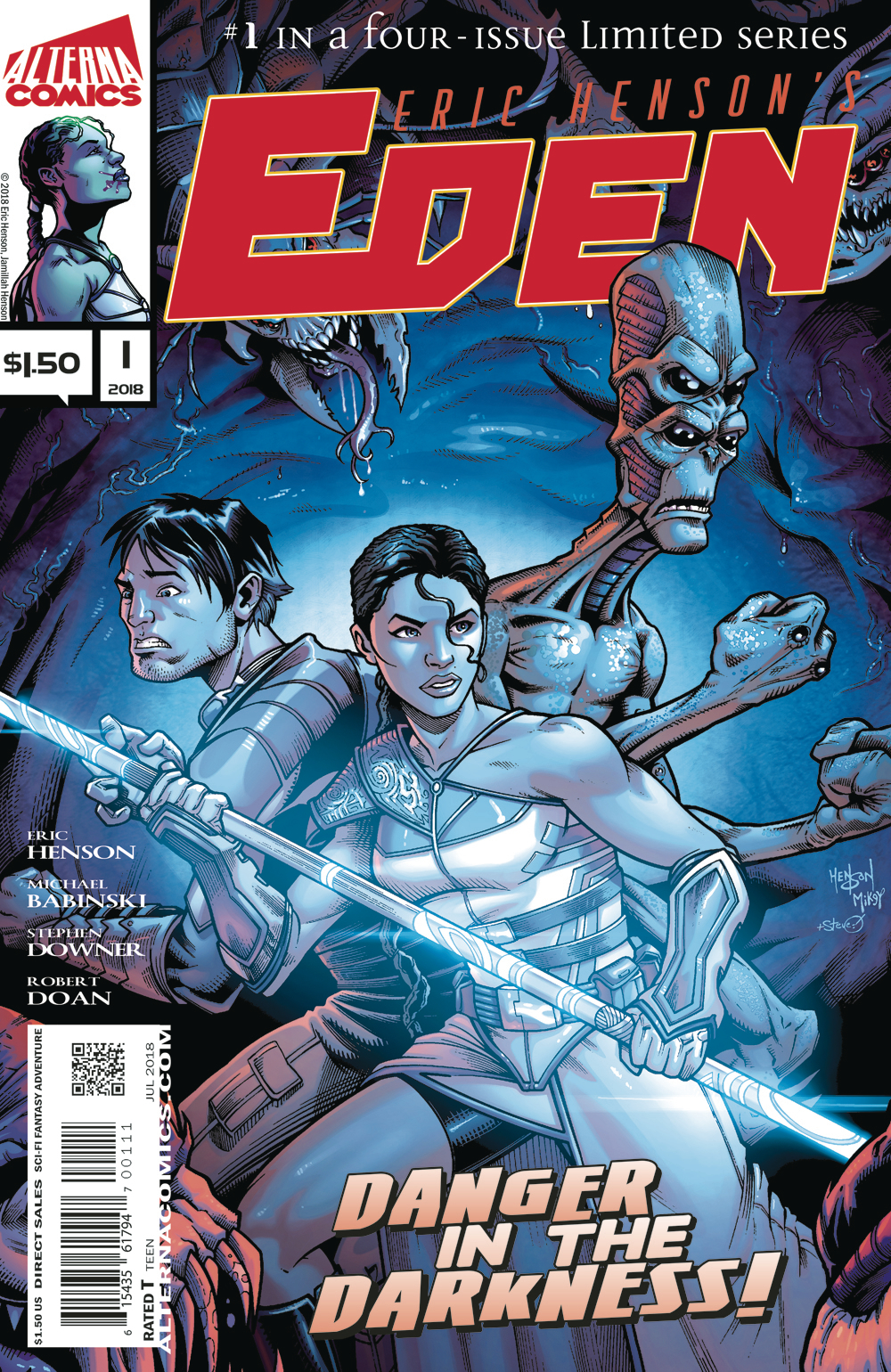 Weird Science DC Comics: Eden #1 Review
