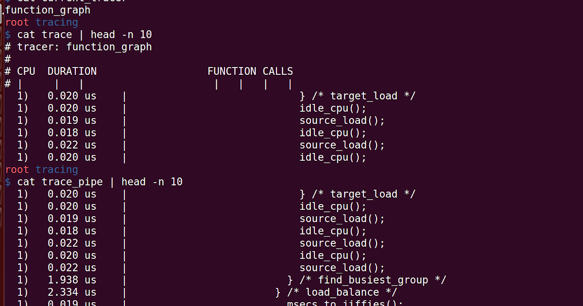 Debugging Linux Kernel Using Ftrace Part6 Trace Vs Trace Pipe