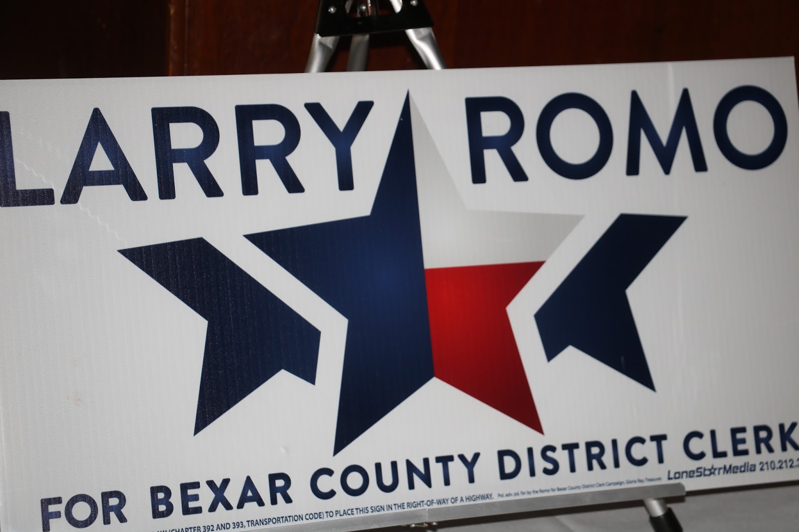 Walker Report - Shedding Light on Bexar County: Larry Romo for BC Clerk ...