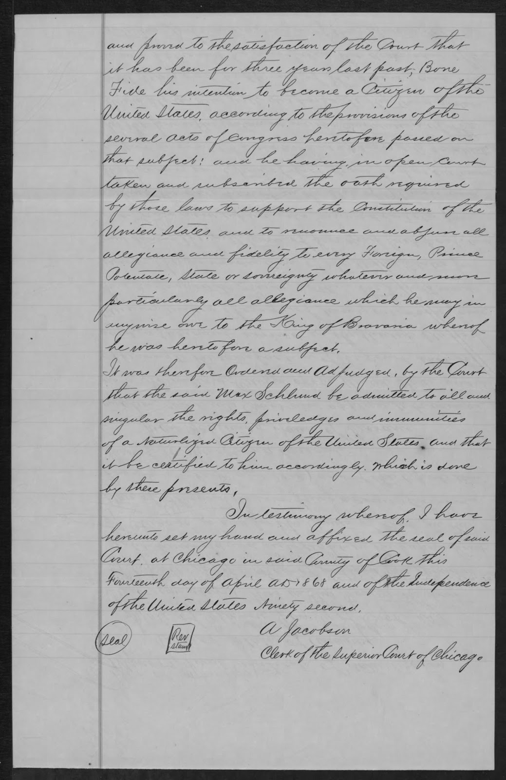 German Roots in America: Descendants of Fidel Schlund: Max Schlund's ...