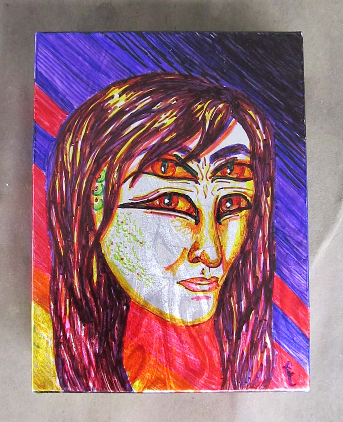 Melissa Mandel: Self Portrait as an Alien