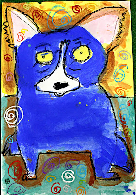 smART Class: Blue Dog Inspired Animals!!!!