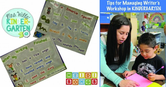Tips for Managing Writer's Workshop in Kindergarten - Guest Post from ...