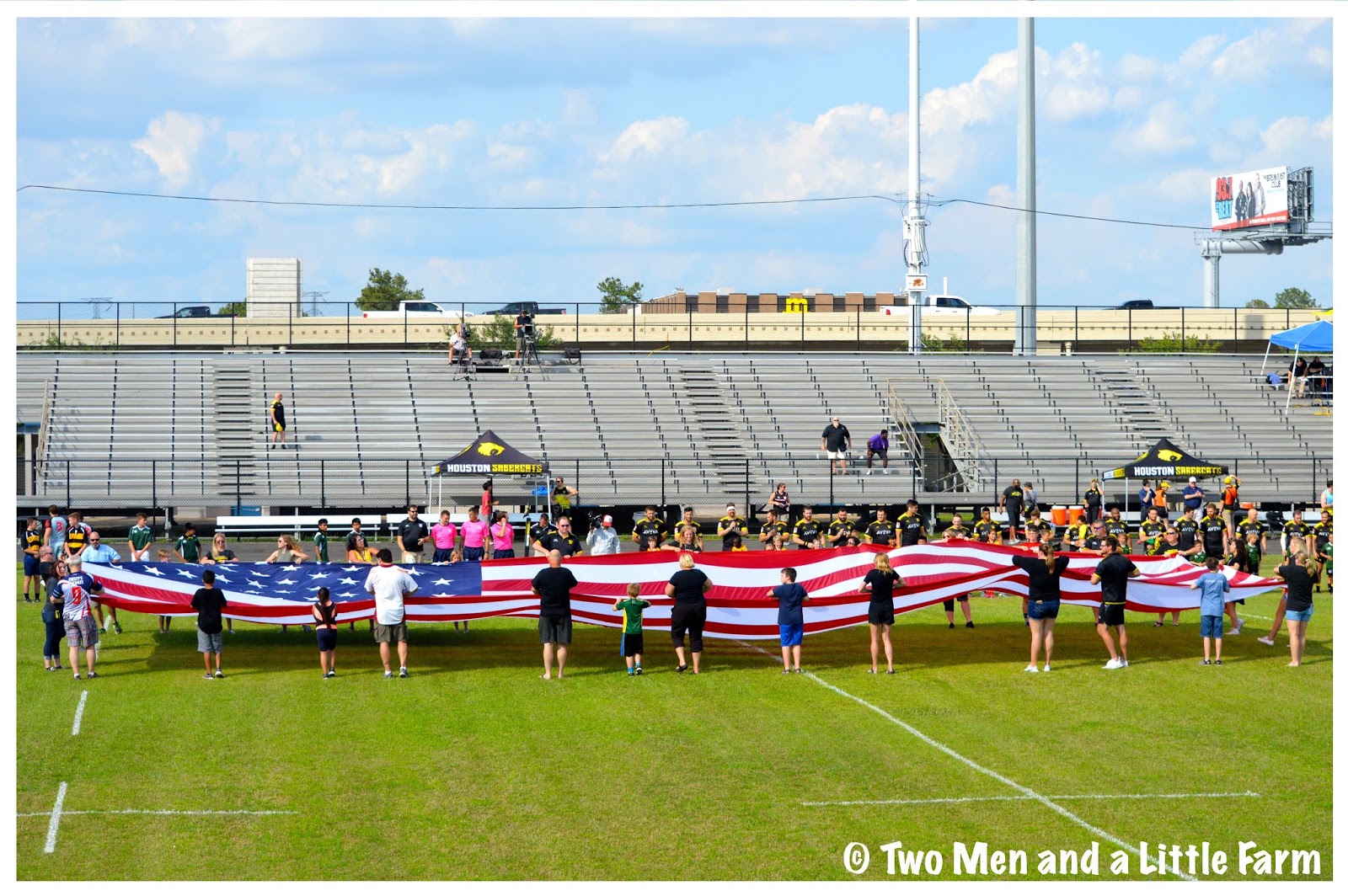 Two Men and a Little Farm: HOUSTON SABERCATS RUGBY