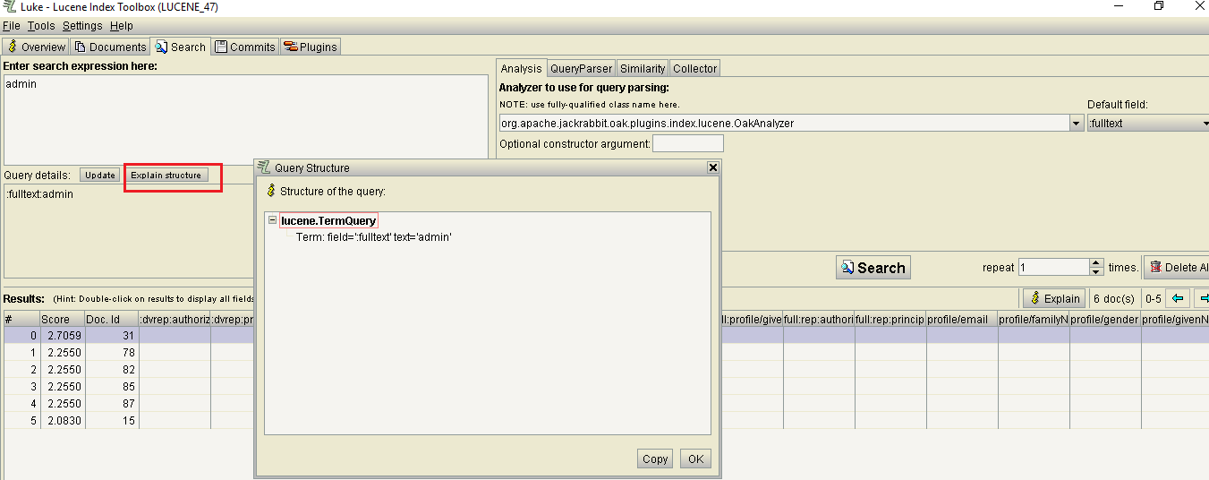 How to use Luke(Lucene Index Toolbox) to analyze Lucene Index in AEM ...