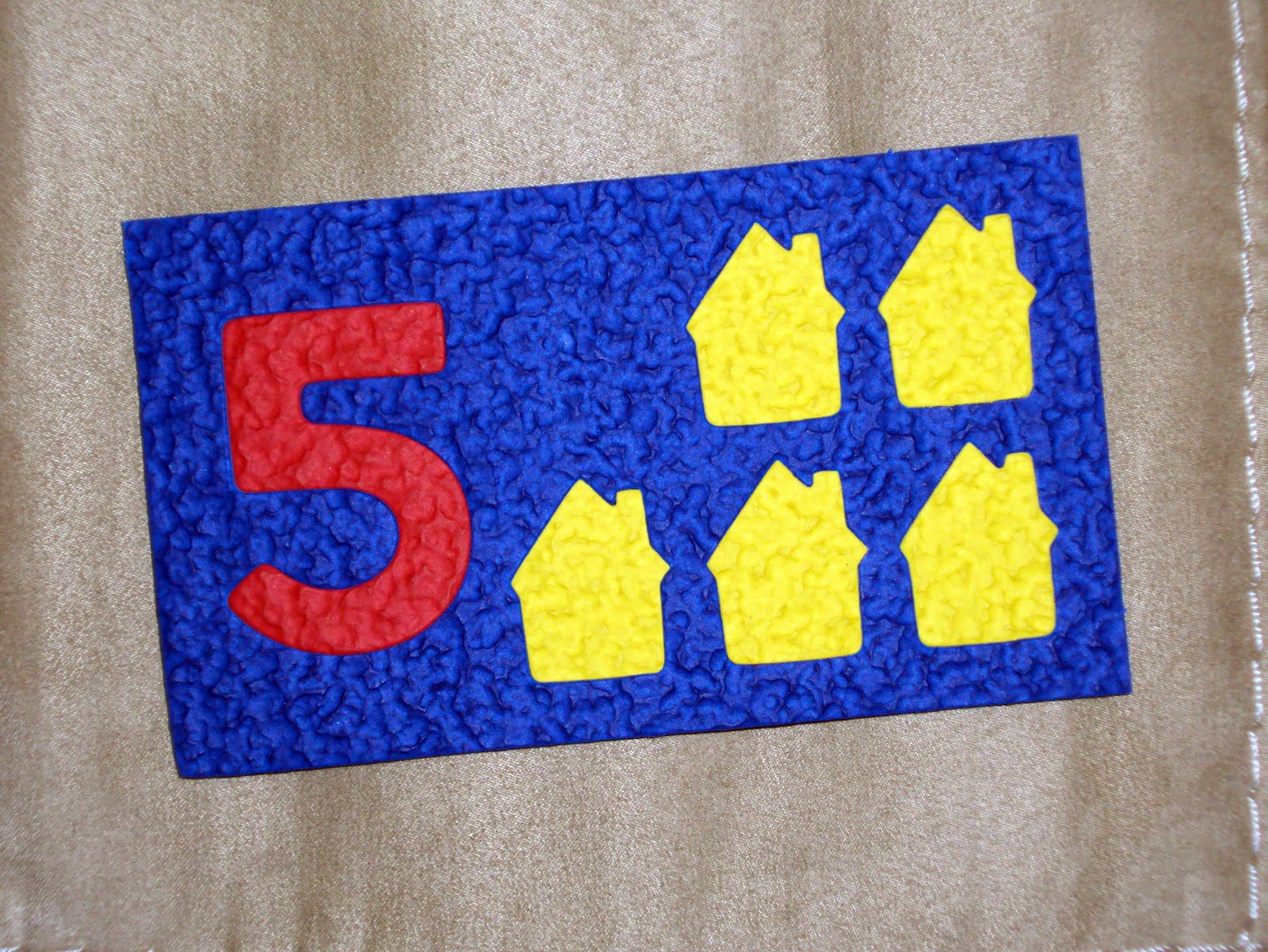 Mom's Tot School: Number: 5