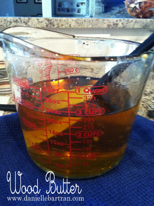 made: Wood Butter {DIY + Tutorial}