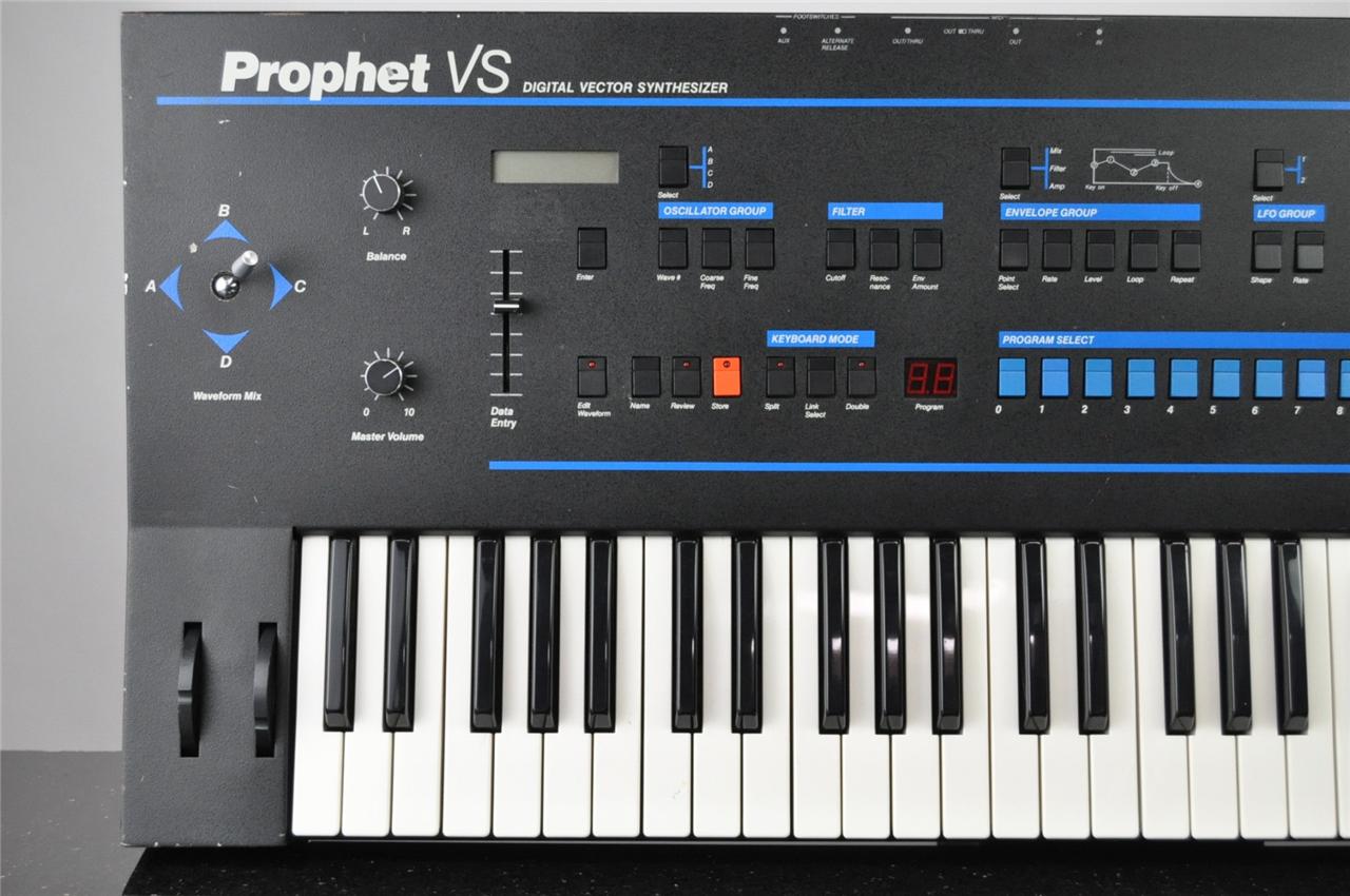 MATRIXSYNTH: SEQUENTIAL Prophet VS Digital Vector Synth SN 0076