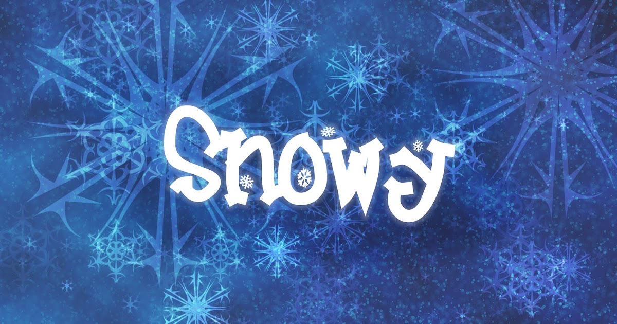Snowy Design Tutorial