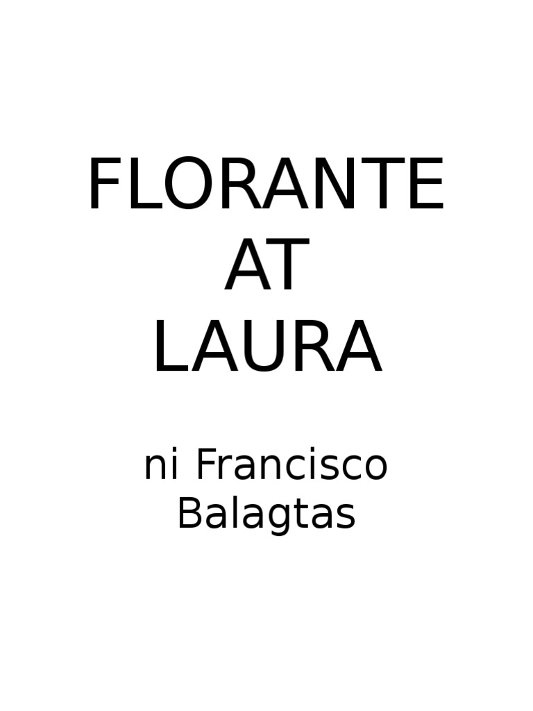 mga tauhan ng florante at laura - philippin news collections