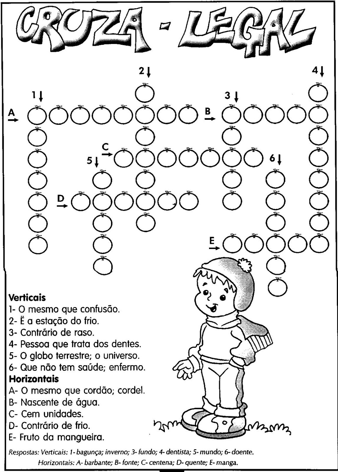 EDUCAÇÃO E ARTES: ATIVIDADES COM N INTERCALADO