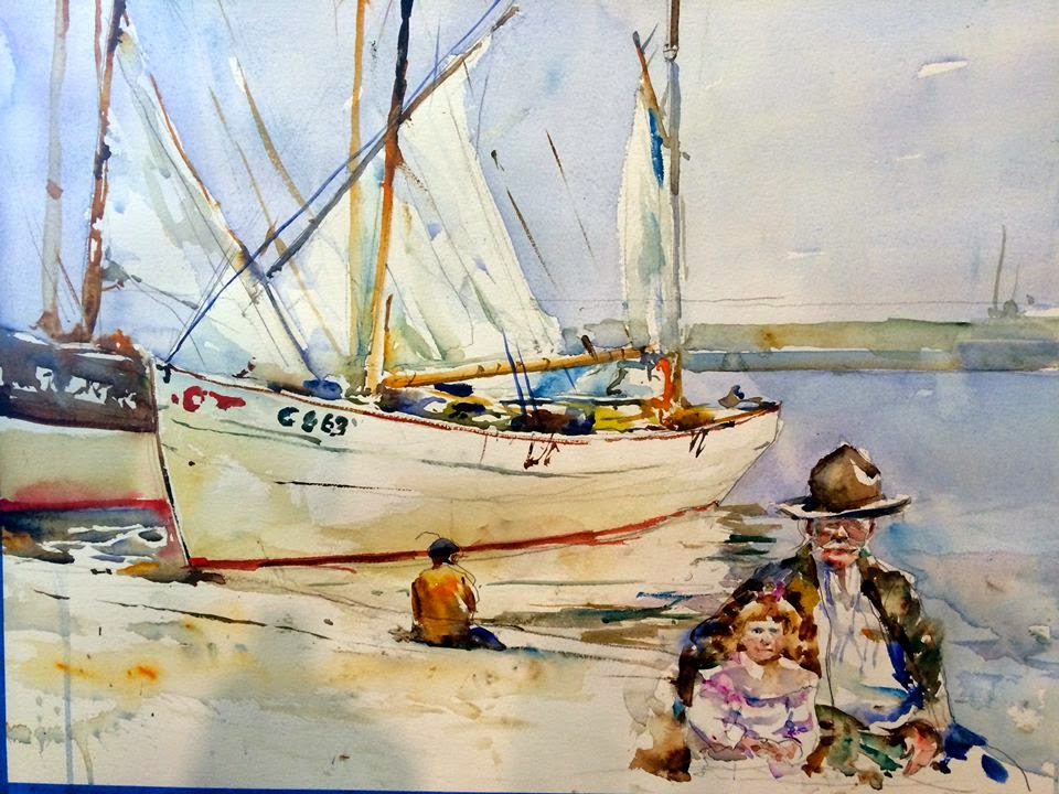 The Watercolour Log: Charles Reid